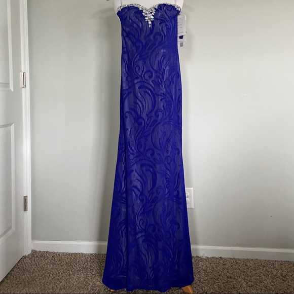Xcite Prom | Dresses | Nwt Xcite Prom Royalnude Evening Prom Gown 2 ...